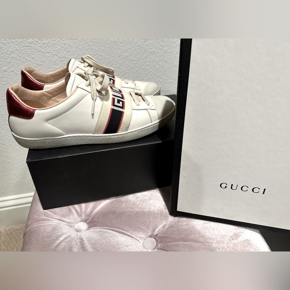Gucci | Shoes | Gucci Womens Ace Stripe Sneaker | Poshmark